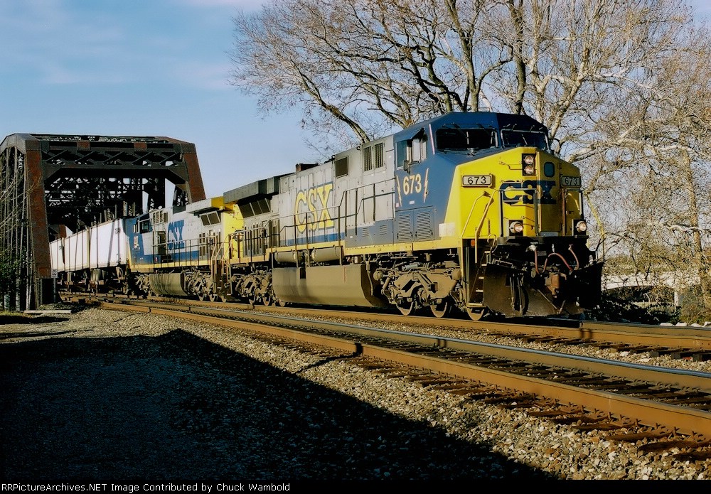 CSX 673 Northbound Dayton, Ohio